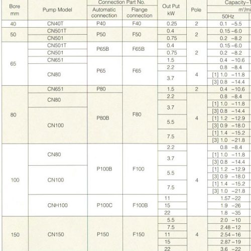 BƠM CHÌM SHINMAYWA CN Series - NHẬT BẢN - phd-e.vn